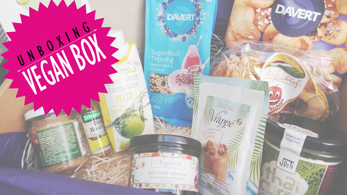Unboxing: Vegan-Box Juli 2016 – Wir essen Pflanzen