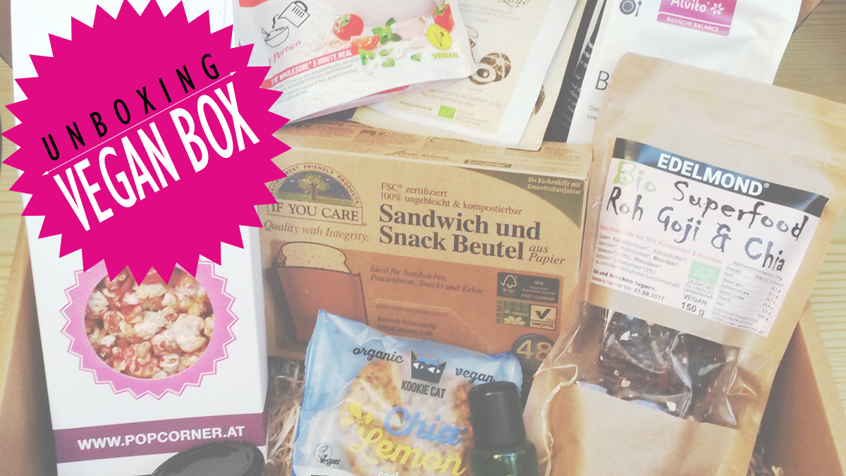 Unboxing: Vegan-Box September 2016 – Wir essen Pflanzen